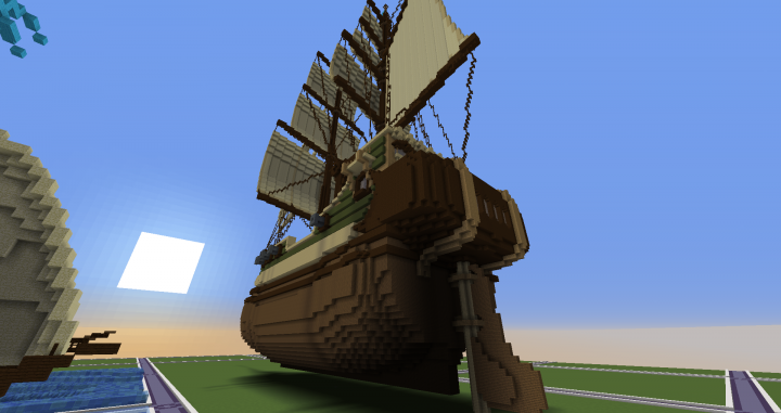 Big Boat Minecraft Map