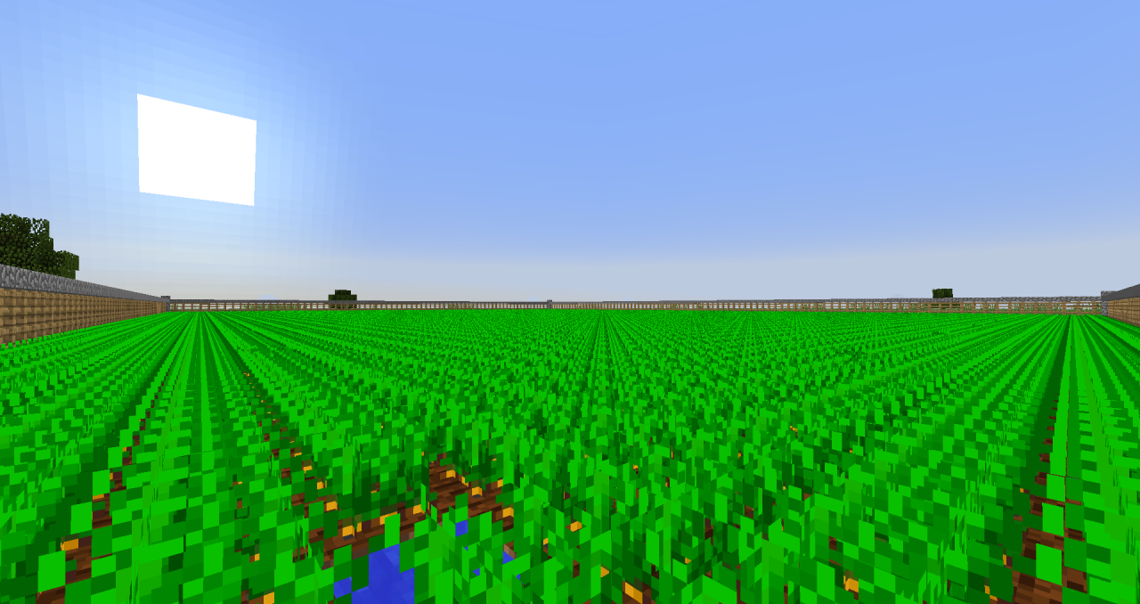 Massive Carrot Farm Minecraft Map