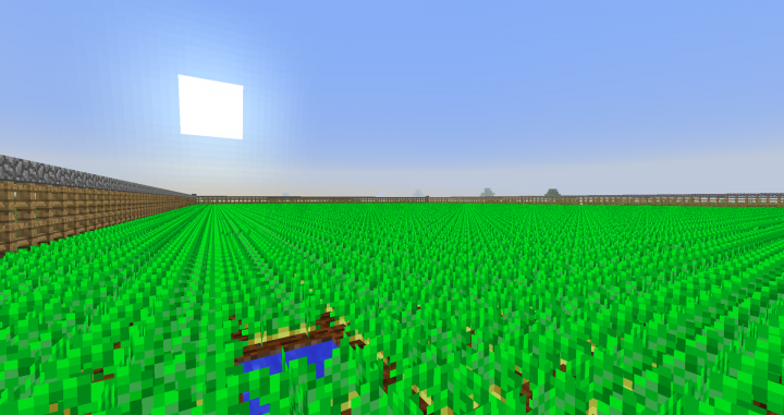 Massive Potato Farm Minecraft Map