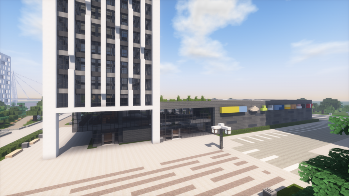 Modern Mall (full interior) Minecraft Map