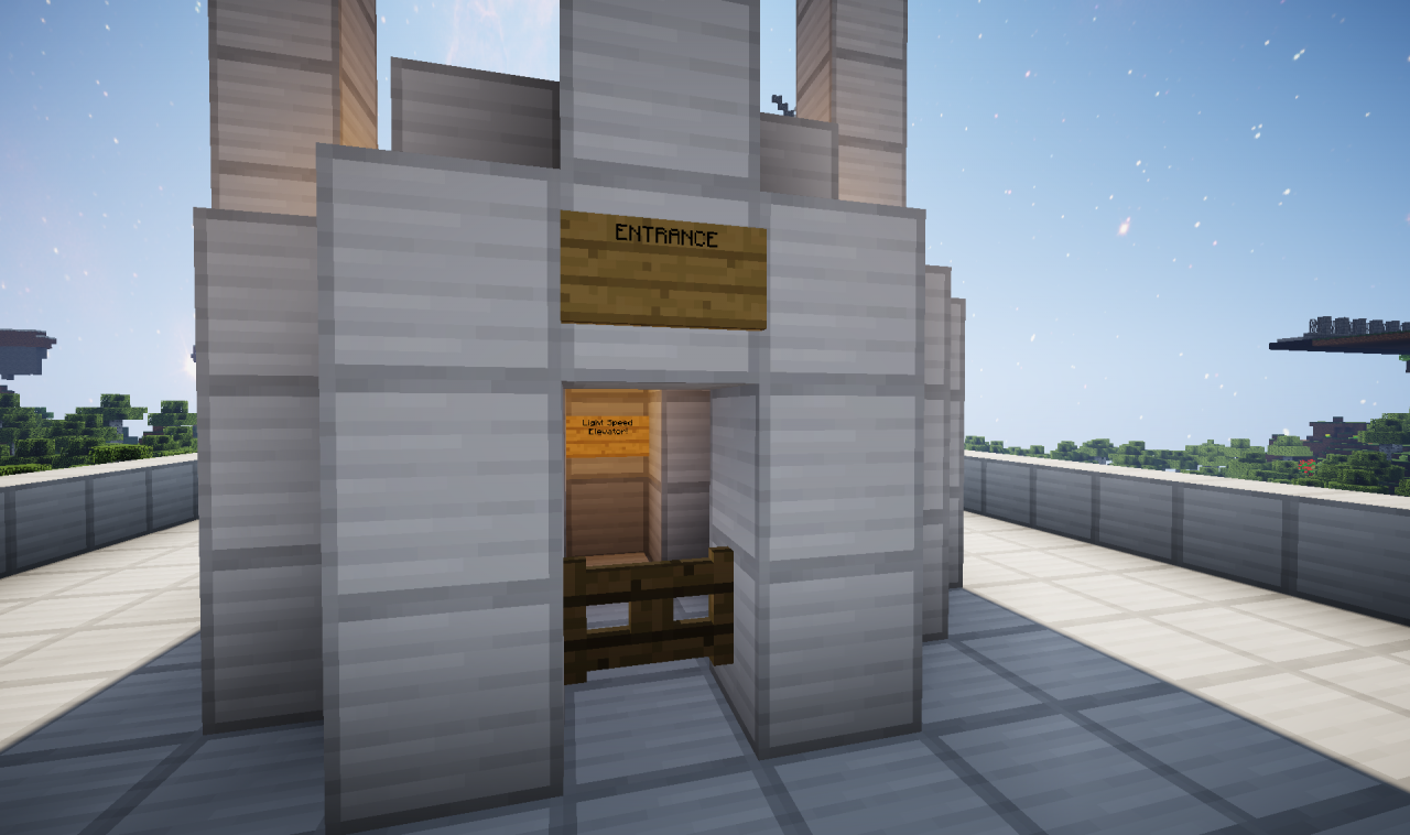 Observation Tower (Good For Theme Parks) Minecraft Map