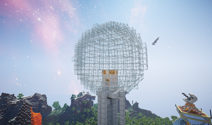 Observation Tower (Good For Theme Parks) Minecraft Map