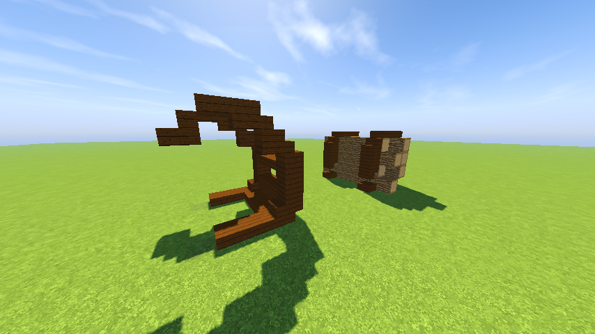 Caterpillar 980K Log Loader Minecraft Map