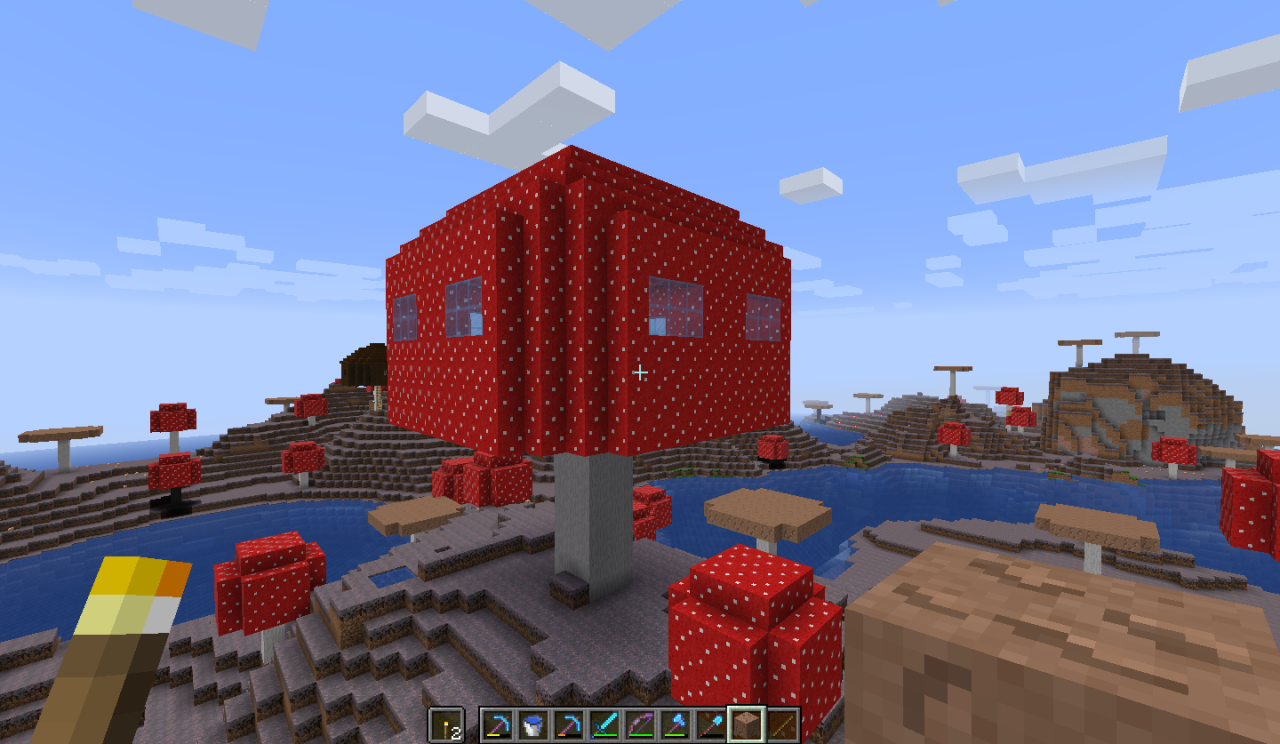 Giant Mushroom House Minecraft Map