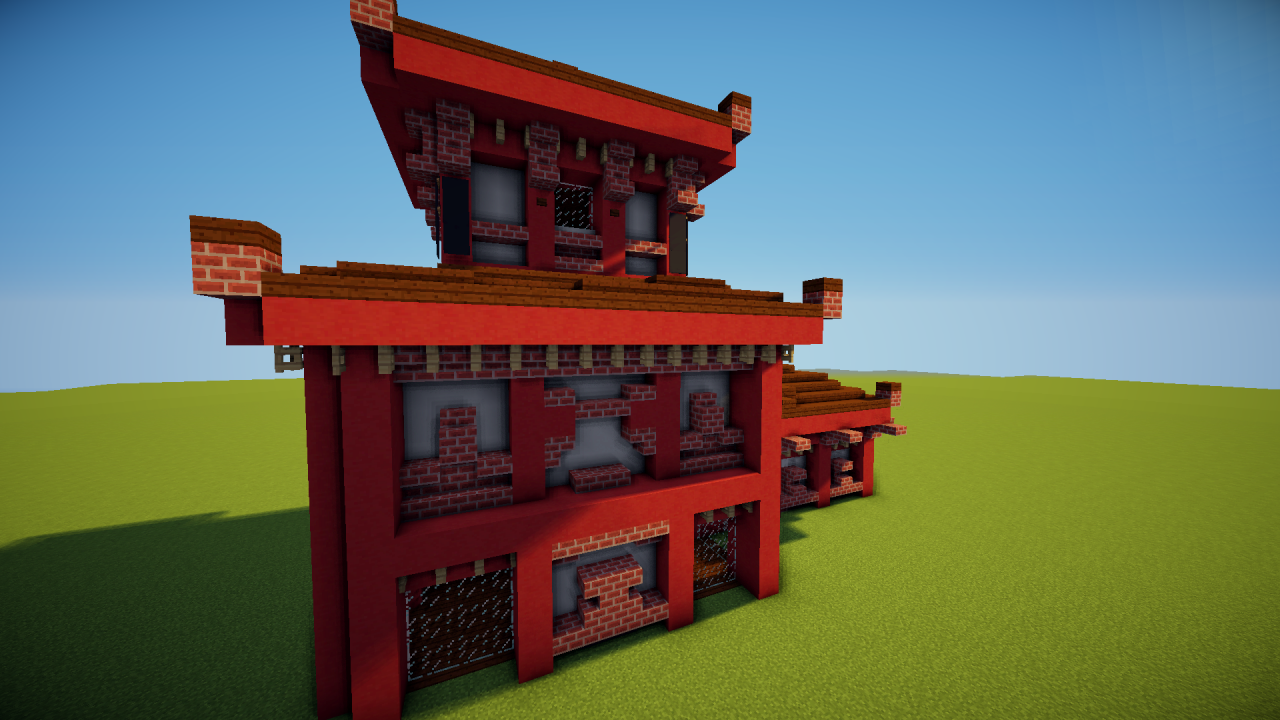 Asian-Styled House Minecraft Map