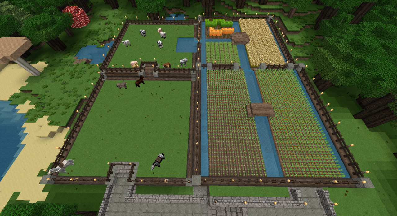 Oak Island Fort Minecraft Map