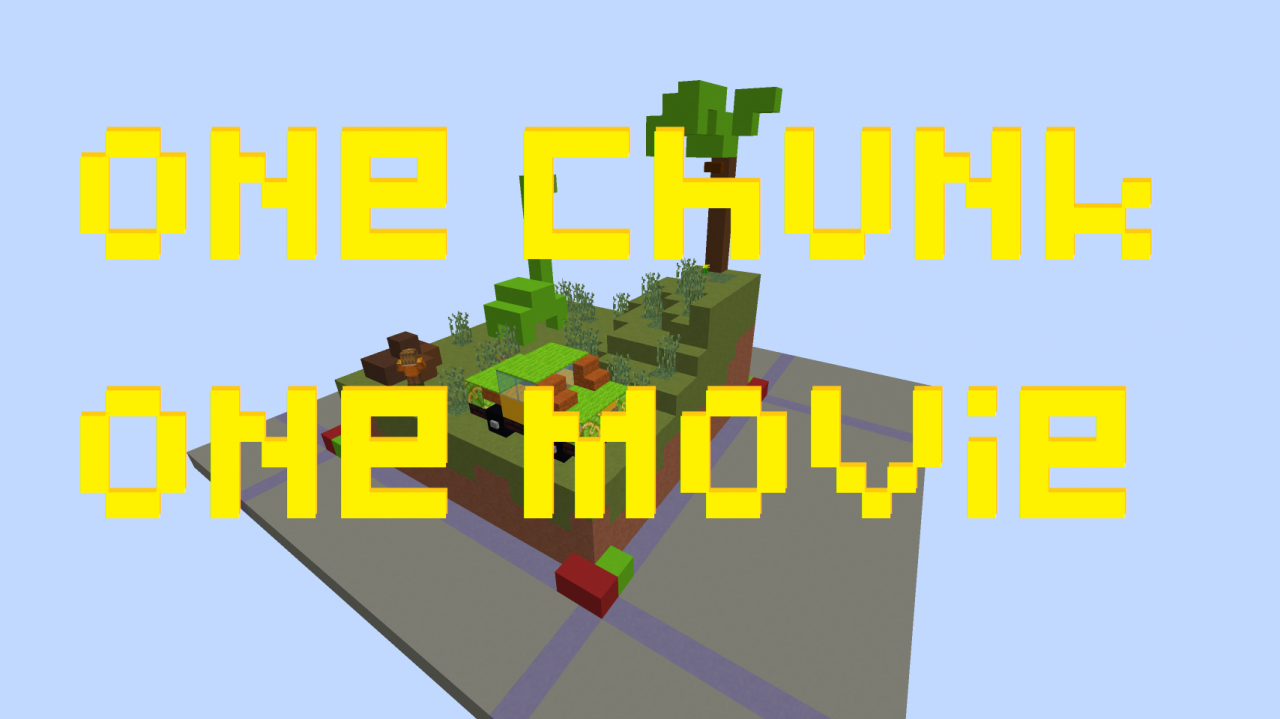 one chunk one movie - a1 Minecraft Map