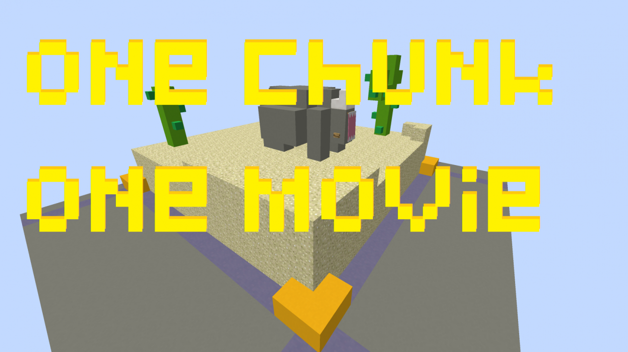 one chunk one movie - a2 Minecraft Map