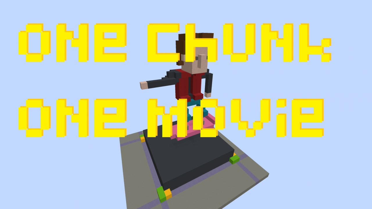 one chunk one movie - d8 Minecraft Map