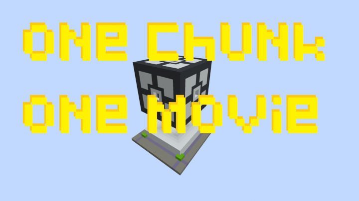 one chunk one movie - e8 Minecraft Map