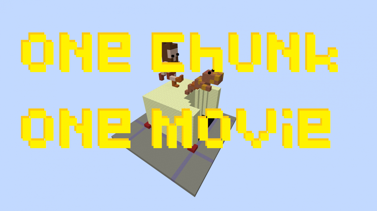 one chunk one movie - f3 Minecraft Map
