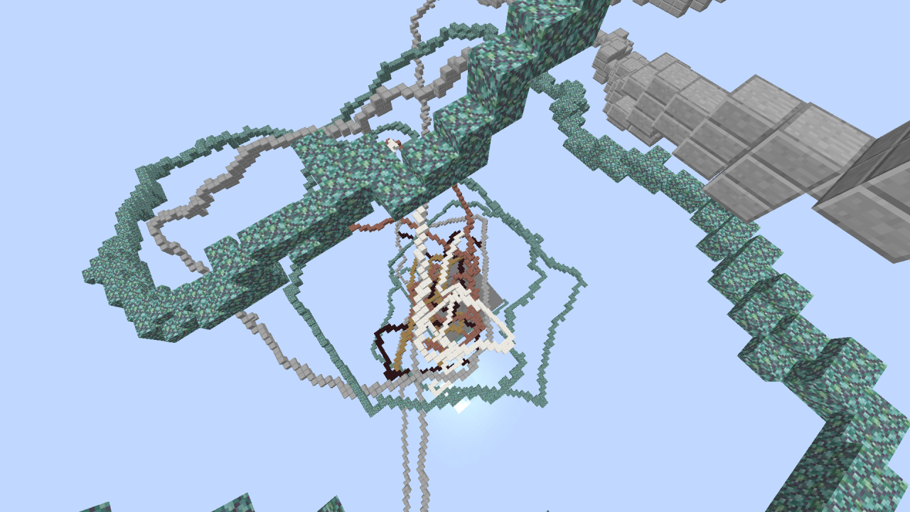 Stairs and Lines (modern art I guess) Minecraft Map