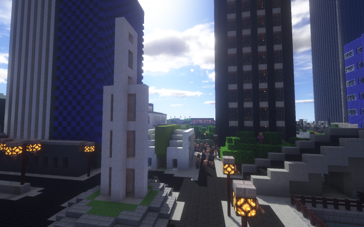 Realistic city Minecraft Map