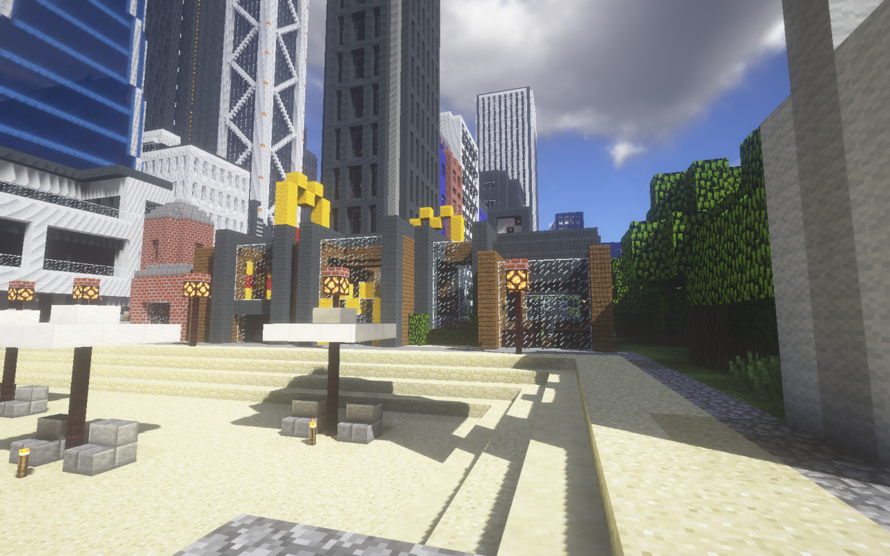 Realistic city Minecraft Map