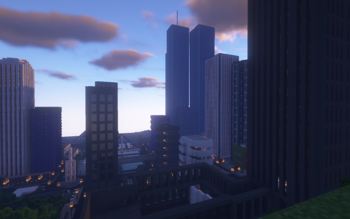 Realistic city Minecraft Map