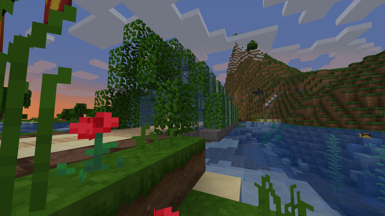 Water bridge Minecraft Map