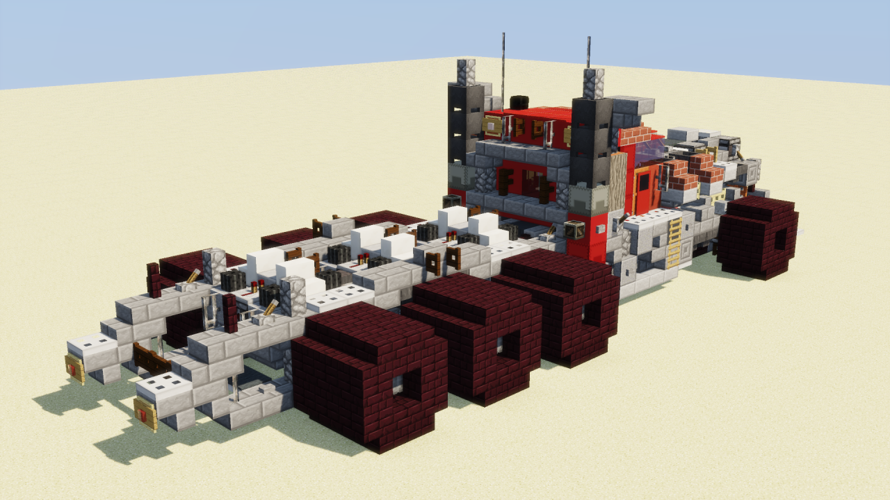 Hot Rod Truck Minecraft Map