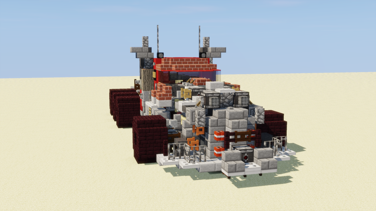 Hot Rod Truck Minecraft Map
