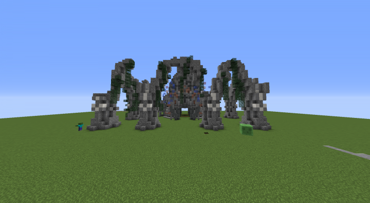 Broken monument Minecraft Map