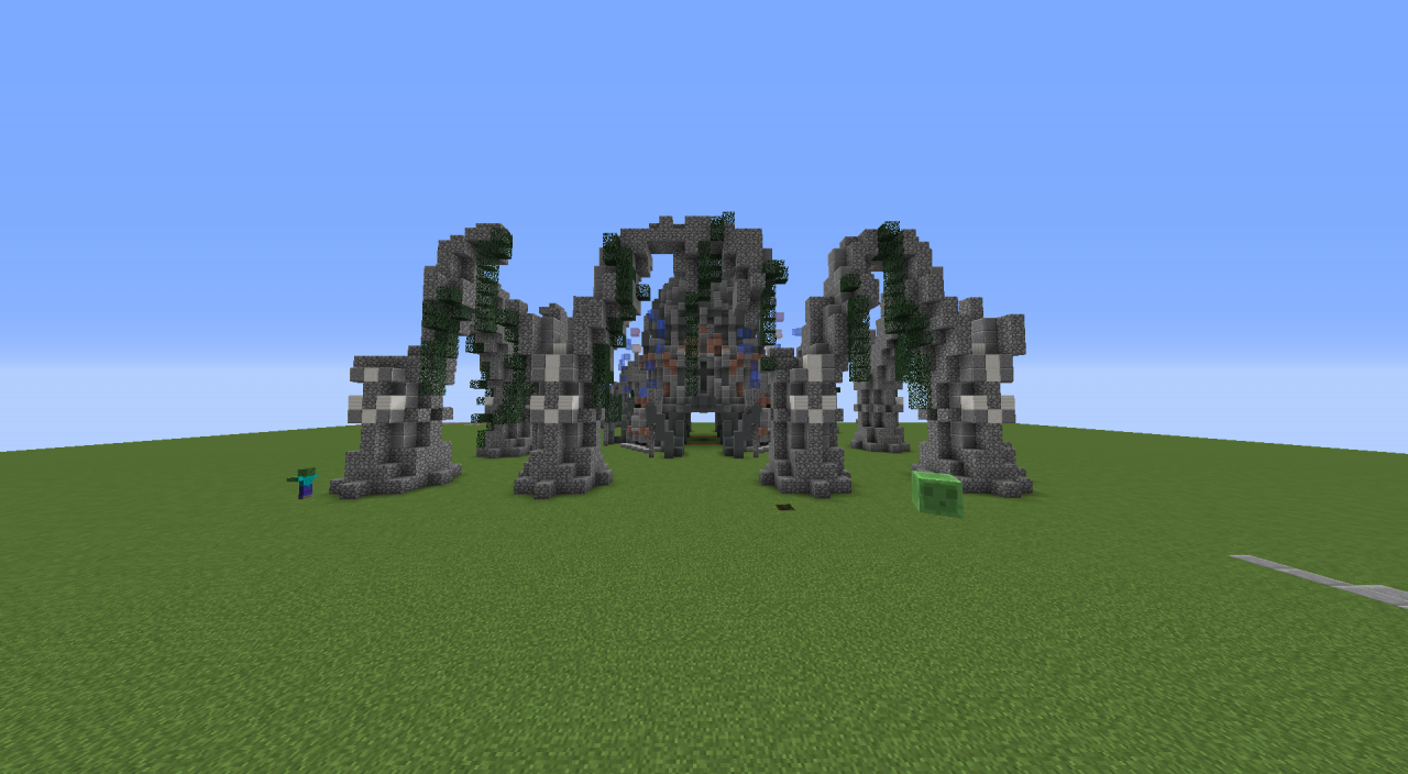 Broken monument Minecraft Map