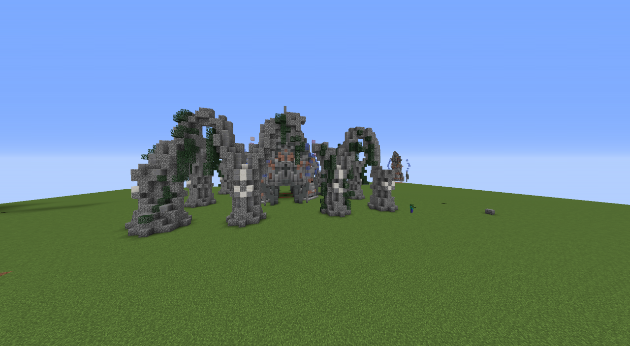 Broken monument Minecraft Map
