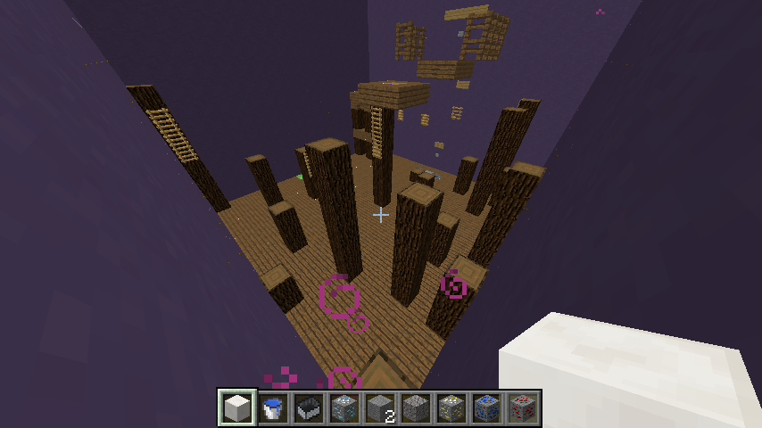 The Block Parkour. New Minecraft Parkour World Minecraft Map