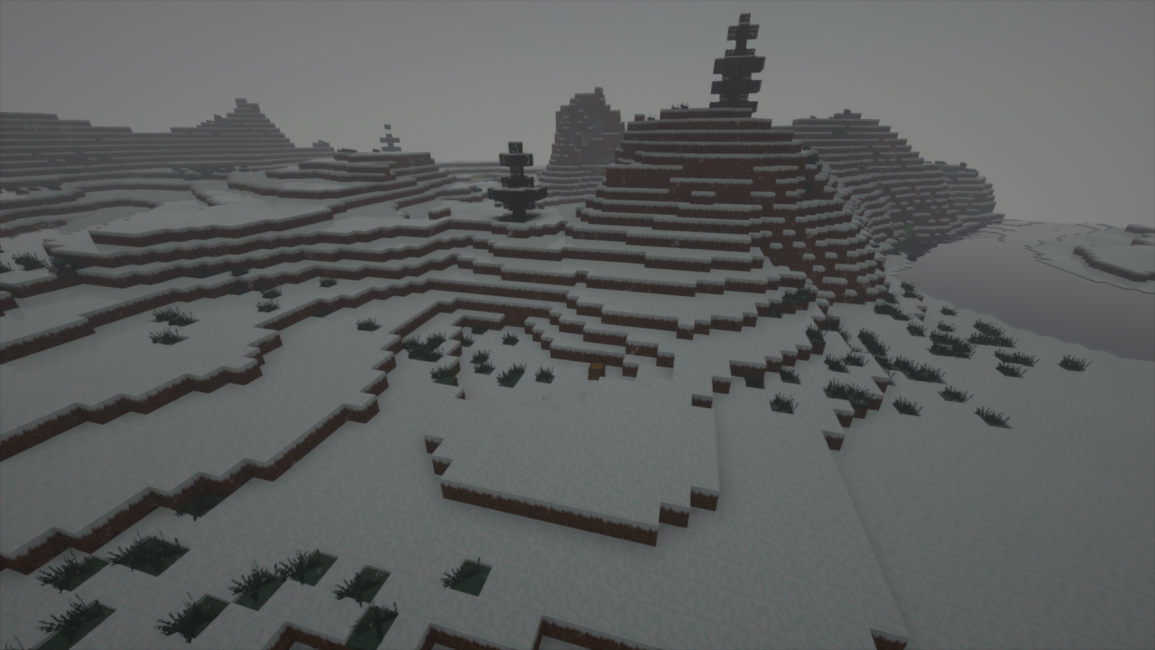 The Snowy Challenge Minecraft Map