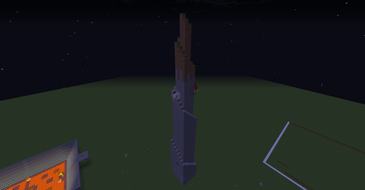 Faux Natural Spire Minecraft Map