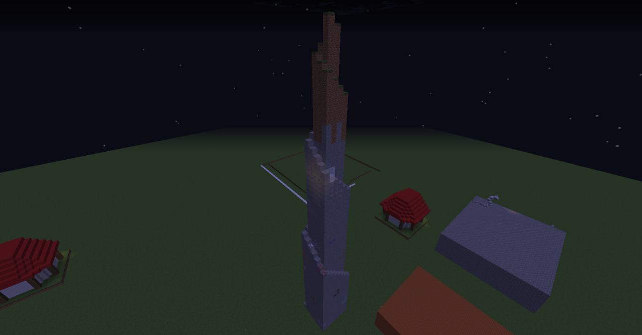 Faux Natural Spire Minecraft Map
