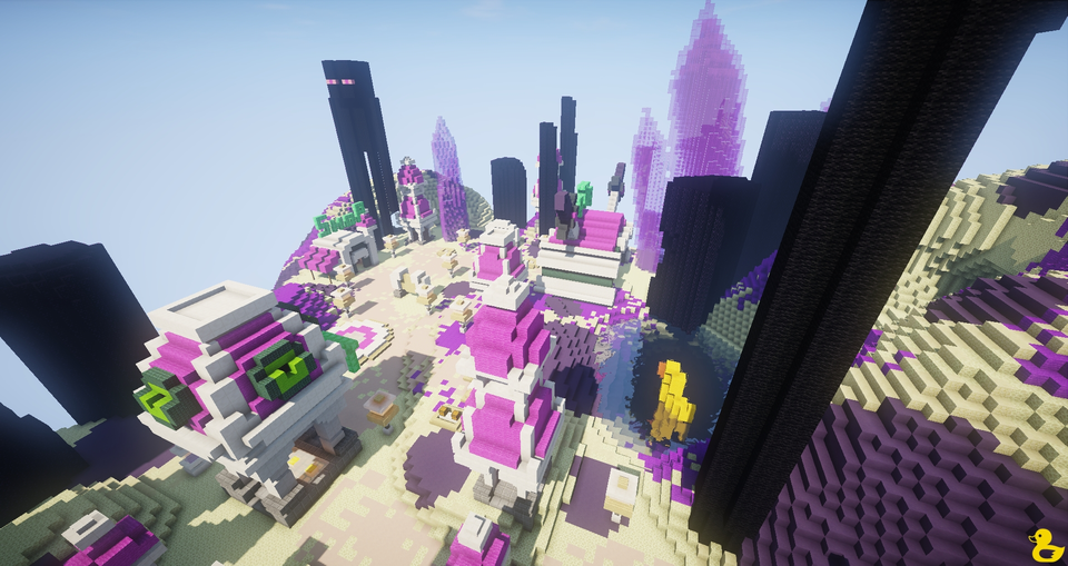 Enderworld Lobby Minecraft Map