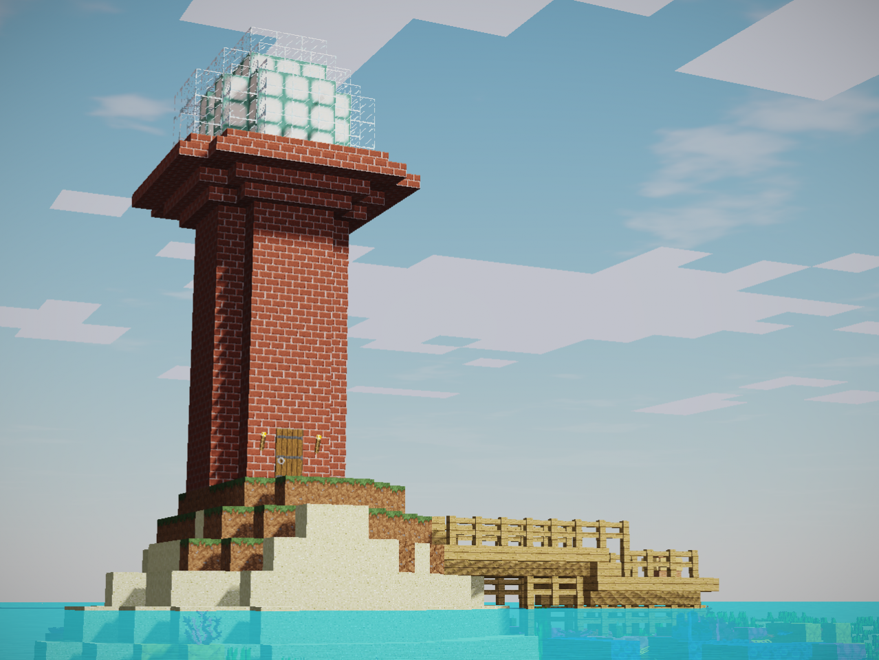 Small Lighthouse Minecraft Map