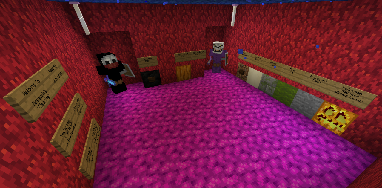Assassin's "Cleaning" (Version 0) Minecraft Map