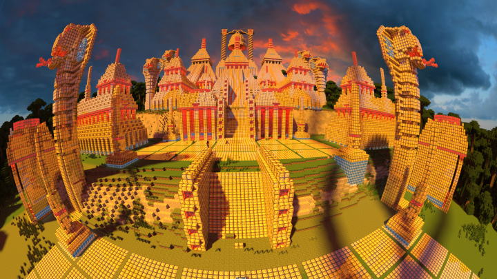 ՇԾעȝ - The golden temple Minecraft Map