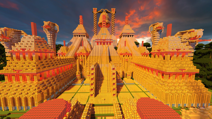 ՇԾעȝ - The golden temple Minecraft Map