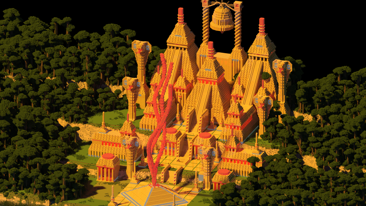 ՇԾעȝ - The golden temple Minecraft Map