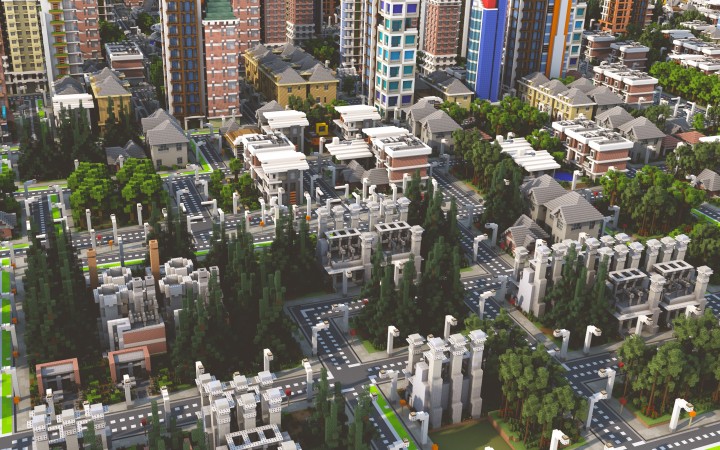 Lumen City Challenge Minecraft Map