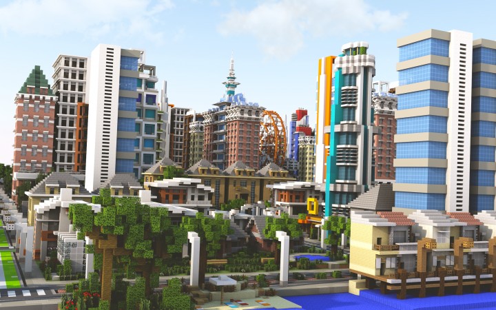 Lumen City Challenge Minecraft Map