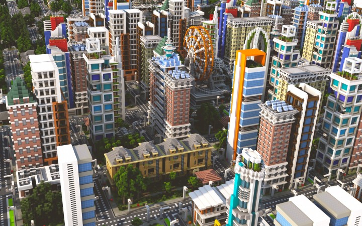 Lumen City Challenge Minecraft Map