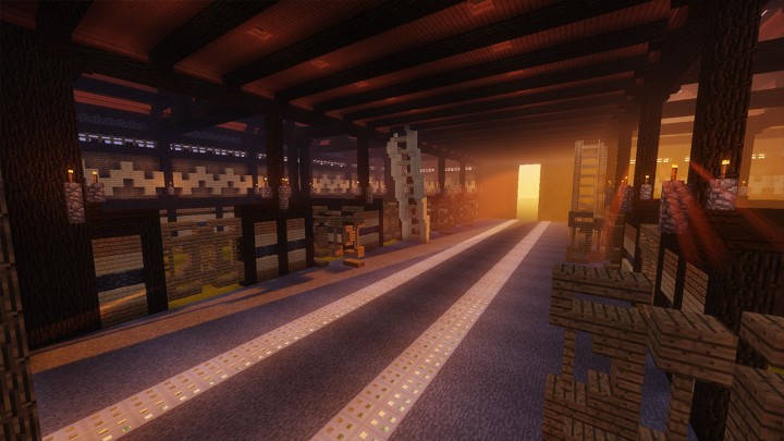 Medieval Pole Barn Minecraft Map