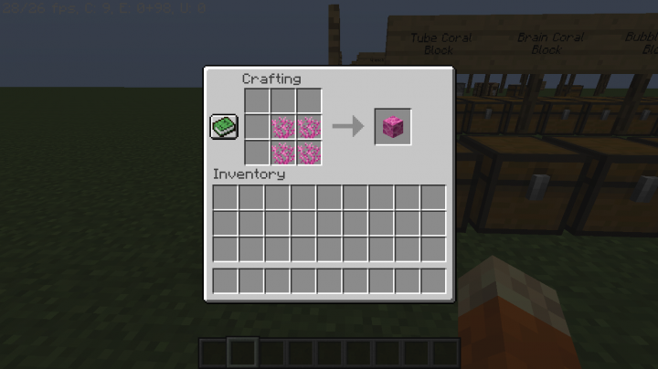 Coral Crafting [Datapack Edition] Minecraft Data Pack
