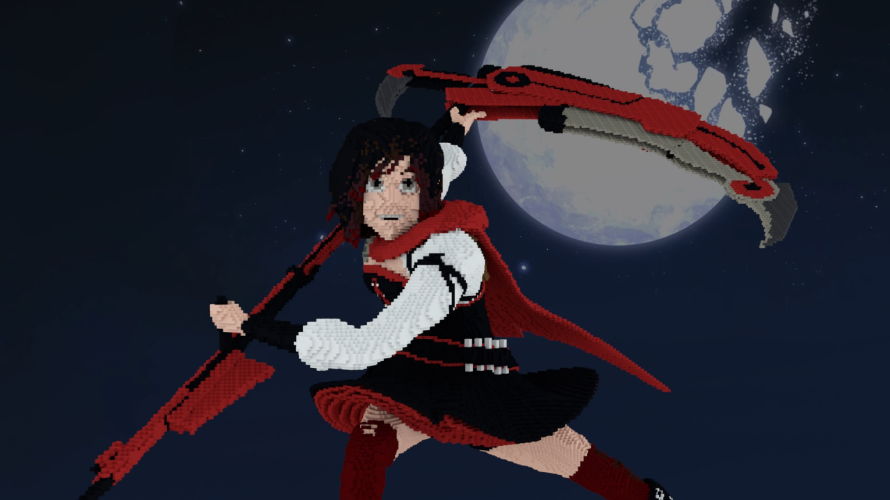 Ruby Rose - RWBY Minecraft Map