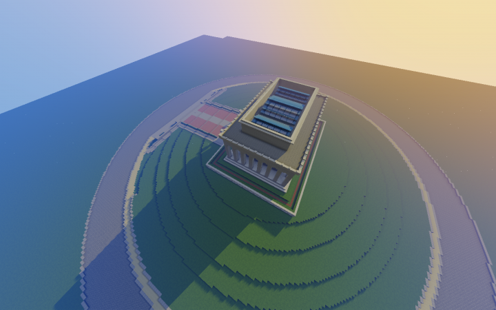 The Lincoln Memorial, Washington DC Minecraft Map