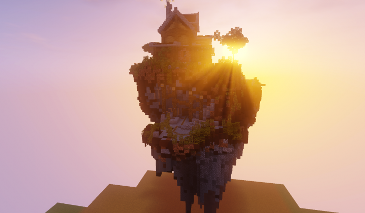 House on island Minecraft Map