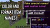 Item Name Formatting Station Datapack Minecraft Data Pack