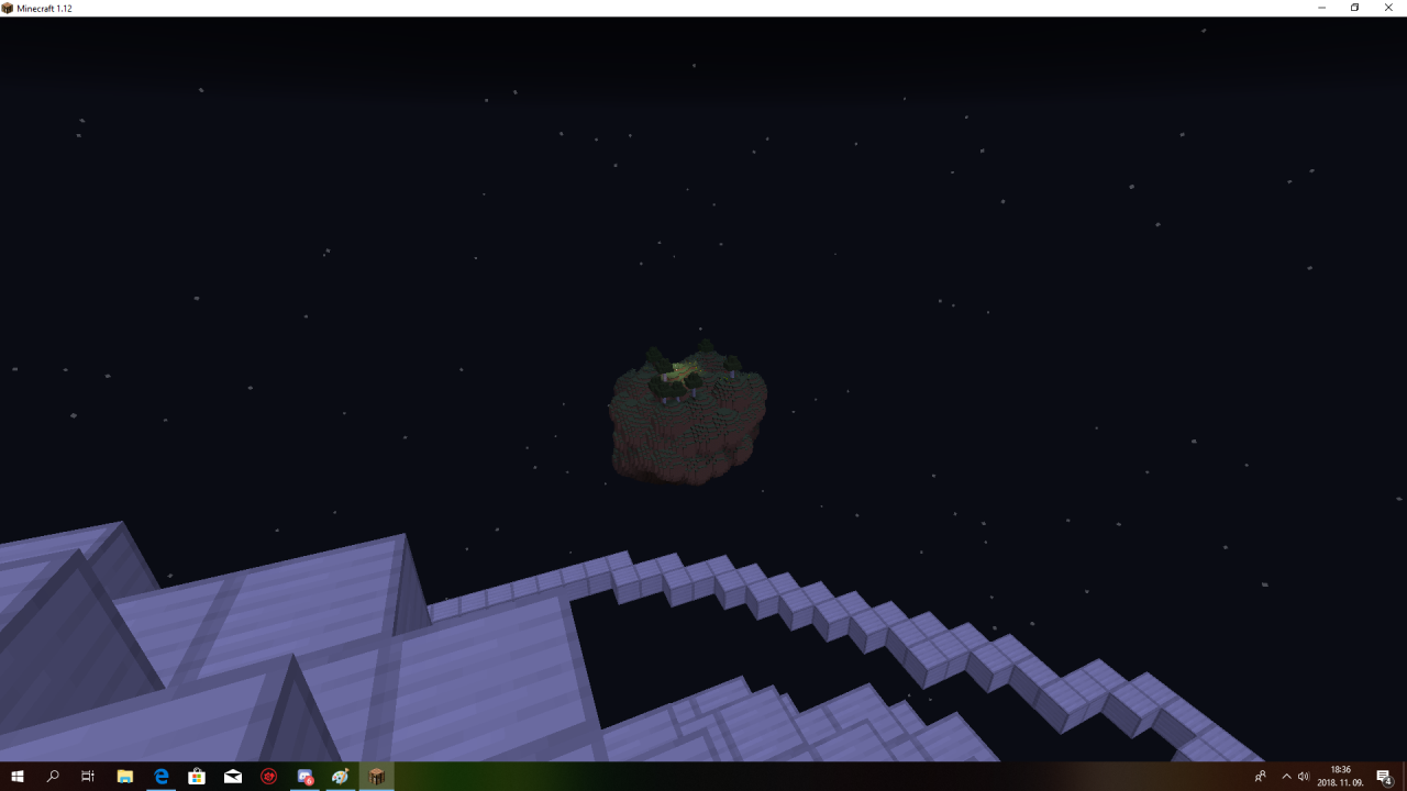 space survival Minecraft Map