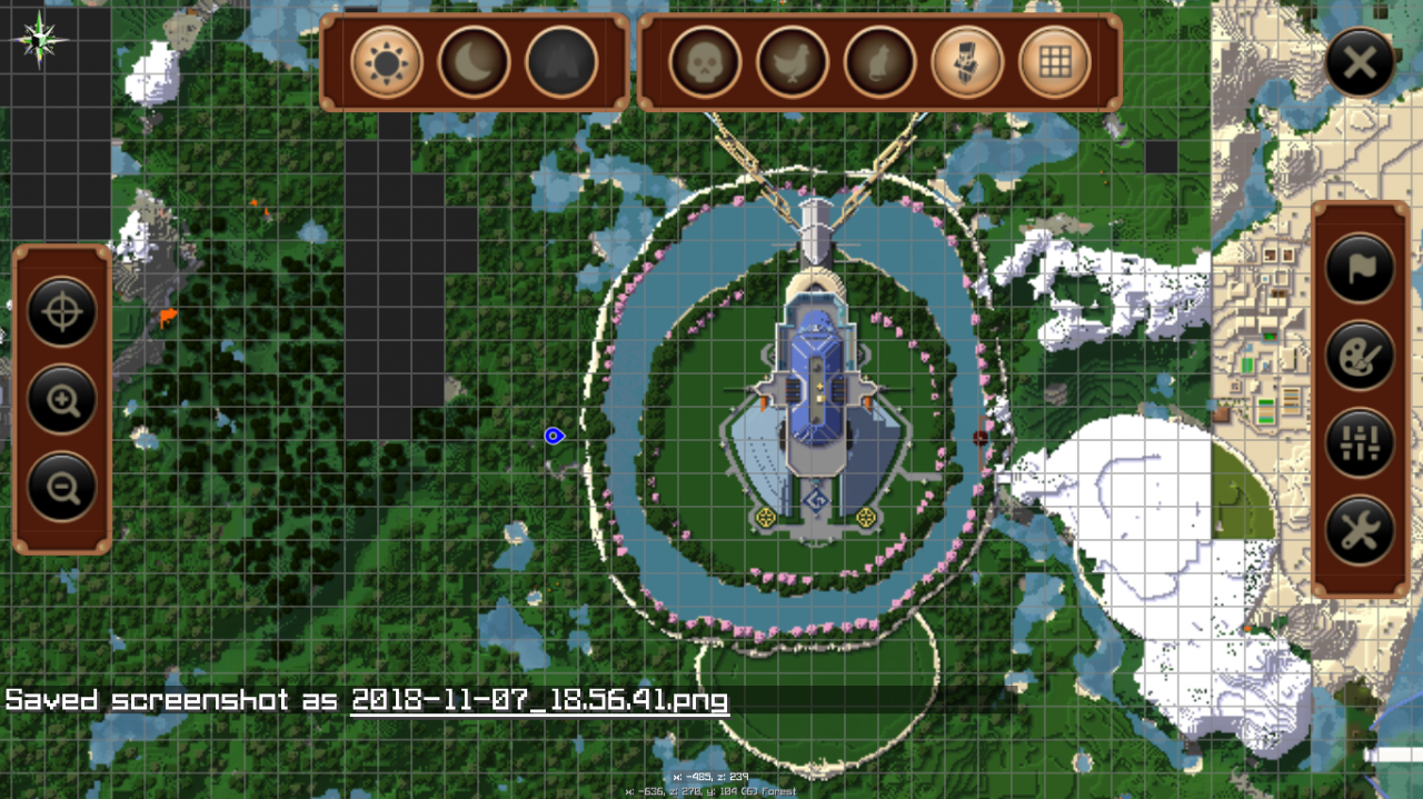 Cross Dimension COrRuPt Minecraft Map