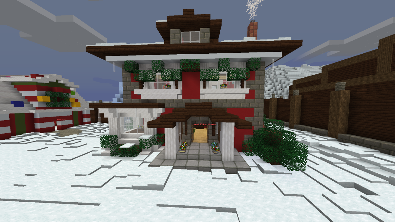 Elf House Minecraft Map