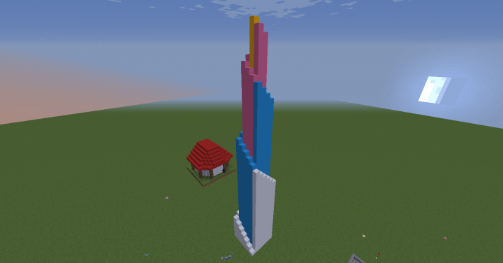 Layered Spire Minecraft Map