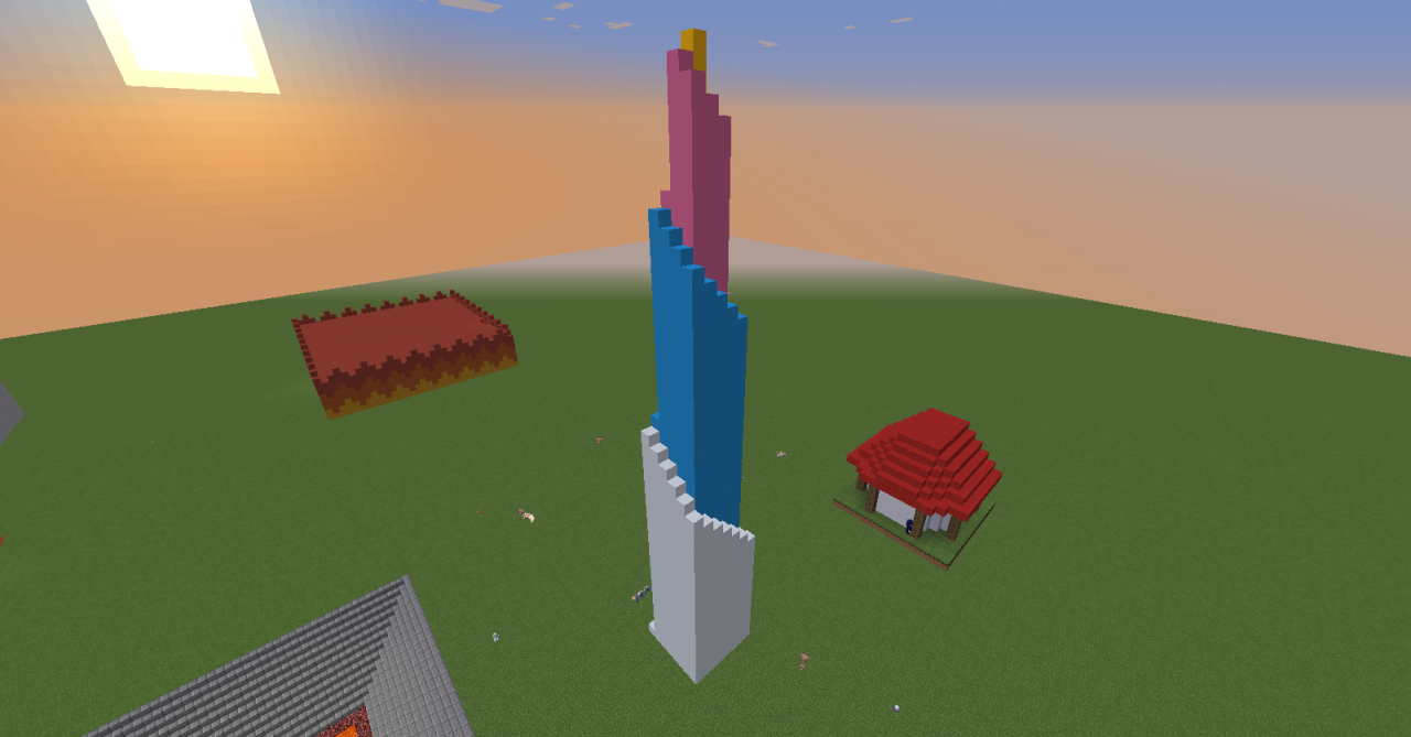 Layered Spire Minecraft Map