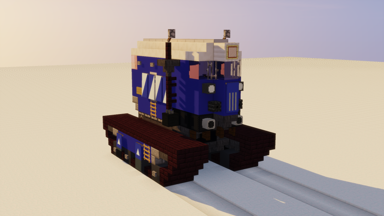 Dieselpunk Snow Vehicle Minecraft Map